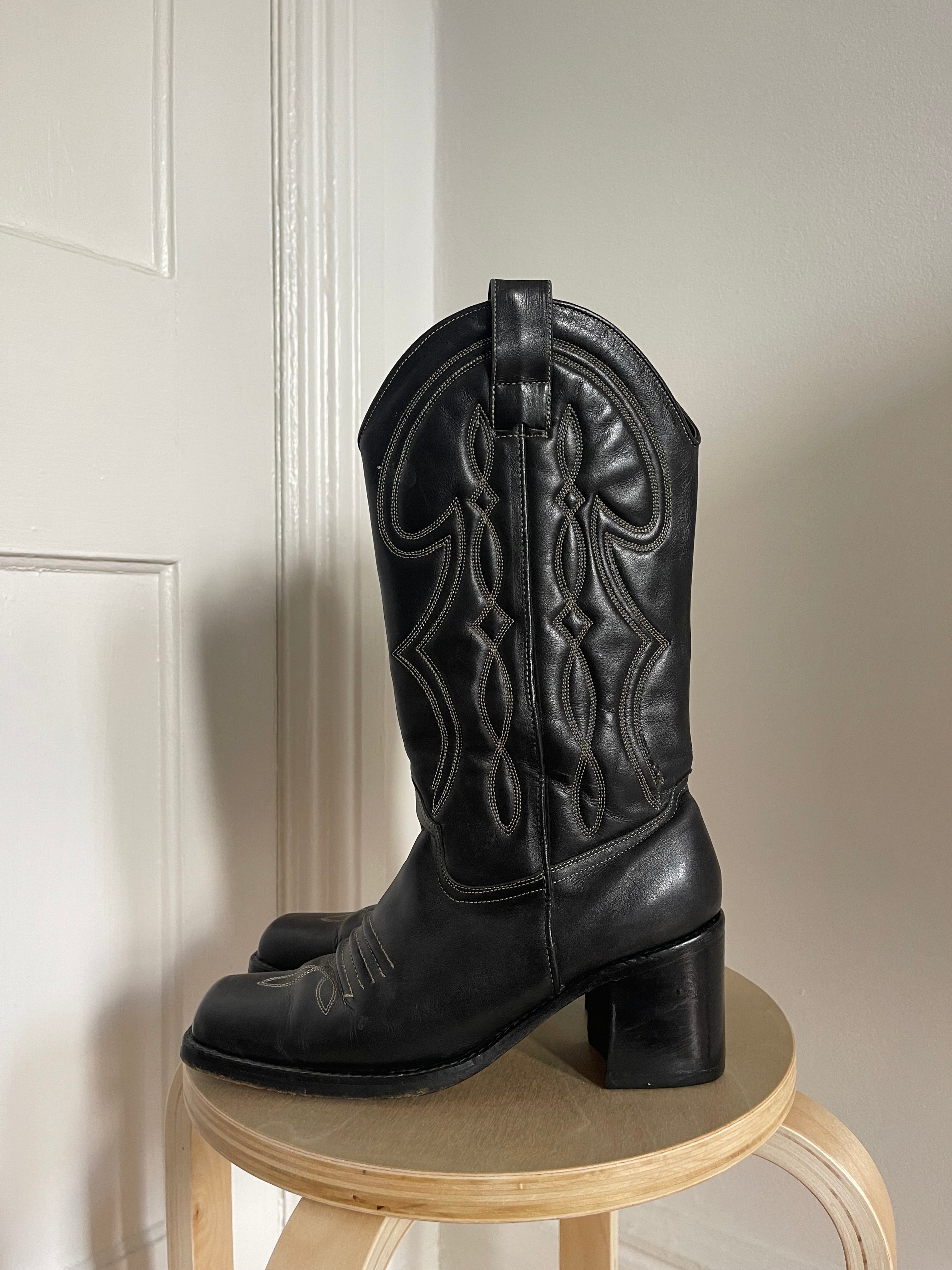 Square Toed Cowboy Boots – Augusta