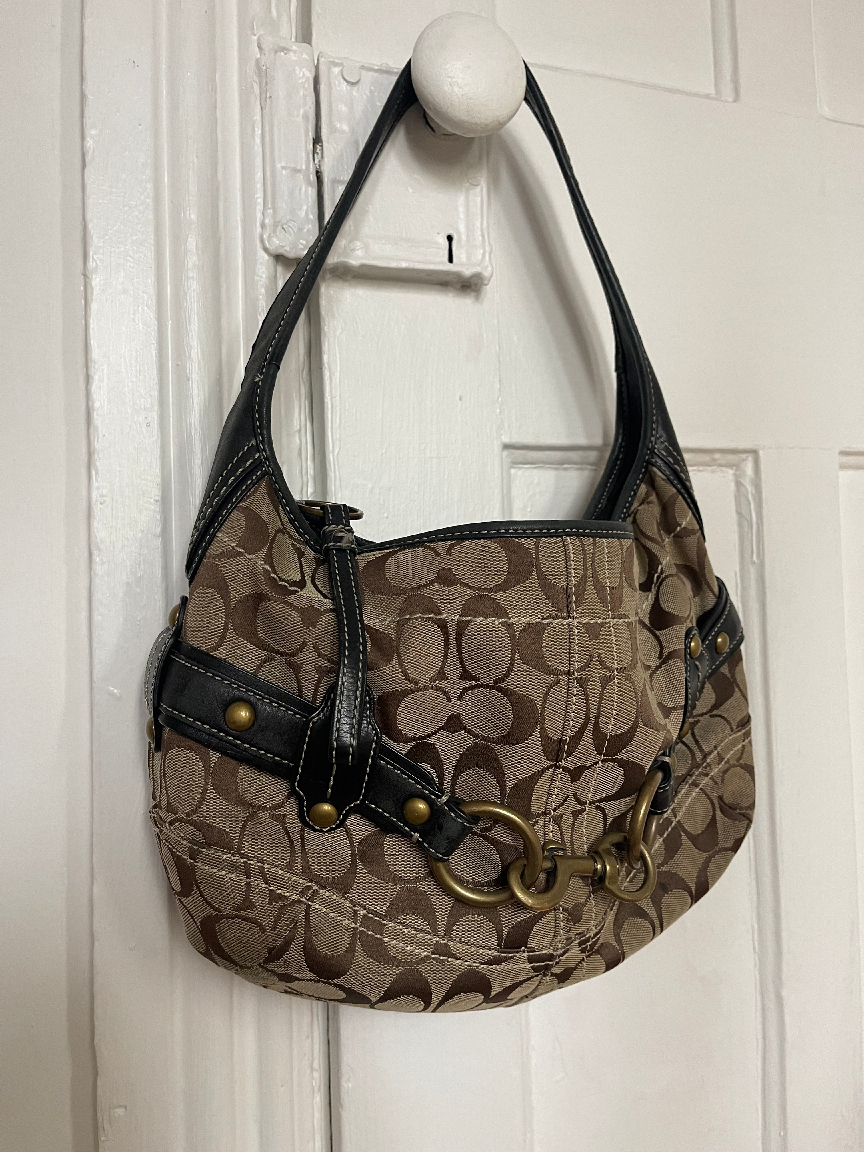 Coach Monogrammed Ergo Hobo Bag – Augusta